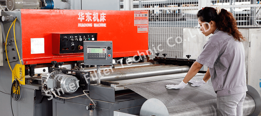 Sinter's workshop with high-tech mesh screen machines can increase ...